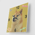 Doge Clock | Zazzle