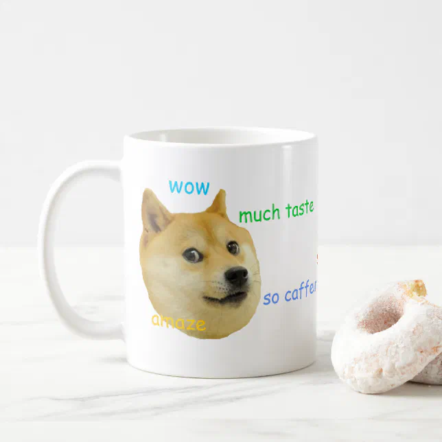 Doge Funny Meme Coffee Mug | Zazzle