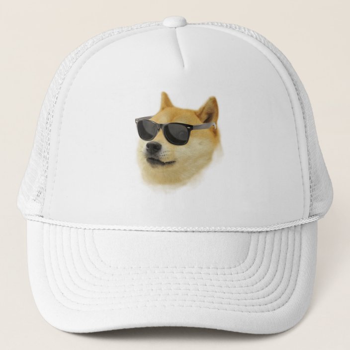 Doge In Shades Cap | Zazzle.com