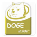 Doge Inside Sticker | Zazzle