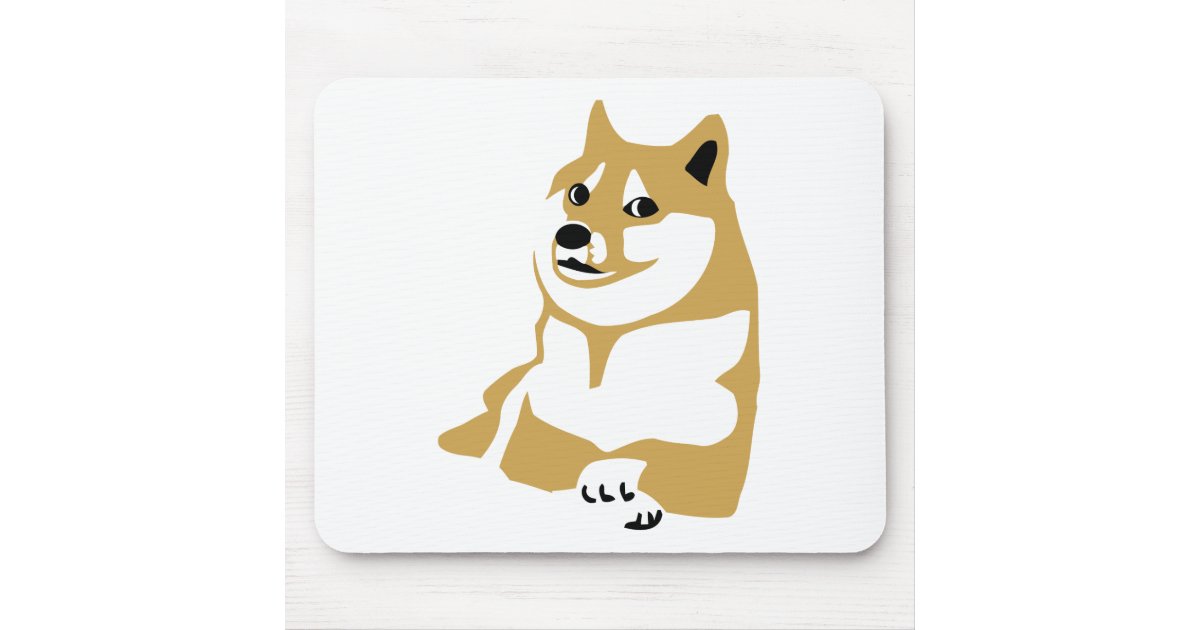 Doge - internet meme mouse pad | Zazzle