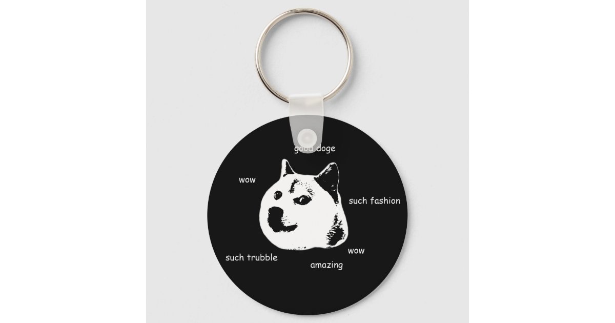 Doge Key Chain | Zazzle