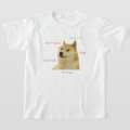 Doge kids tee | Zazzle