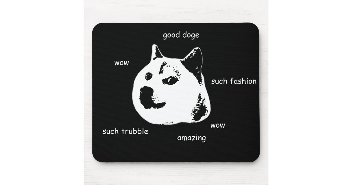 Doge Mouse Pad | Zazzle