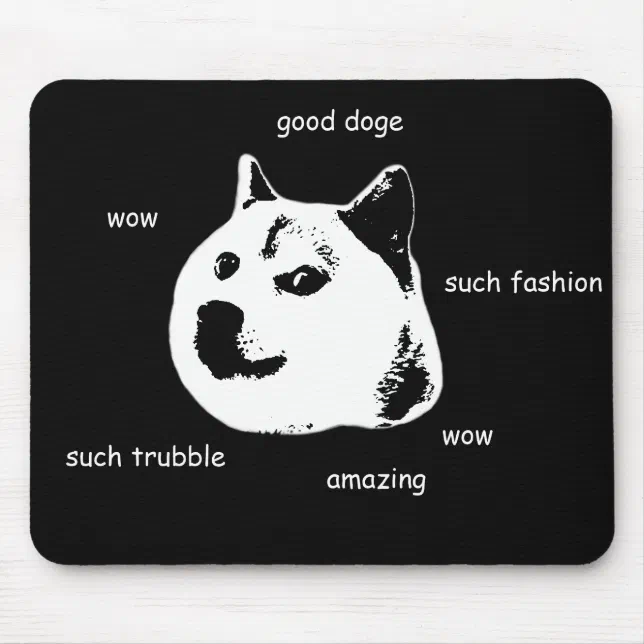 Doge Mouse Pad | Zazzle