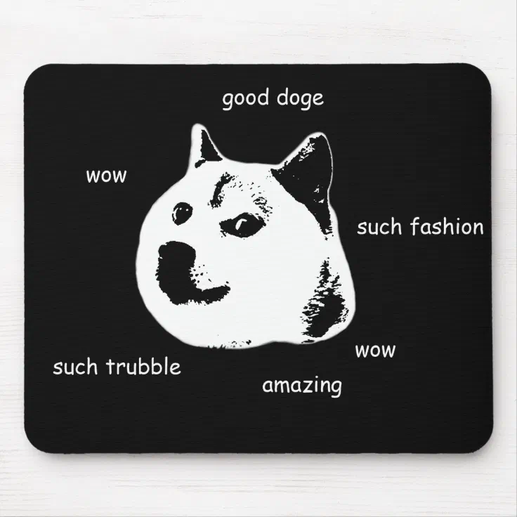 Doge Mouse Pad | Zazzle
