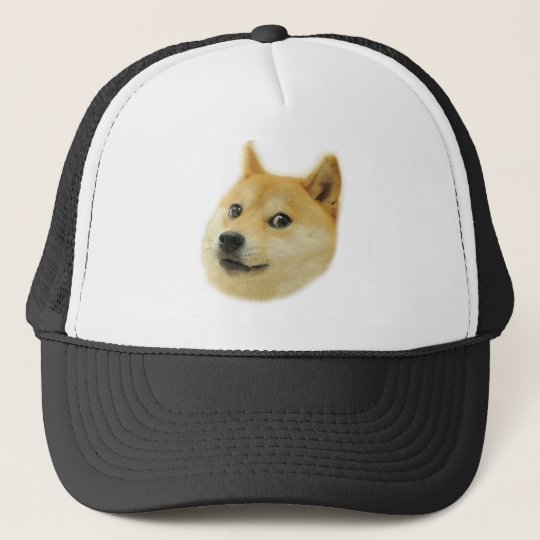 Doge Trucker Hat | Zazzle.com