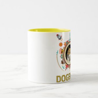 Dogecoin Around the World Mug | Zazzle