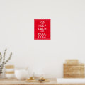 Dogecoin Keep Calm And Hodl Doge Crypto Funny Poster | Zazzle