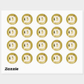 Dogecoin Logo Sticker | Zazzle
