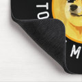 Dogecoin To The Moon Funny Cryptocurrency Meme Mouse Pad | Zazzle