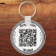 Dogecoin Wallet QR Code Round Keychain | Zazzle