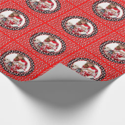 Doggy Dog Gift Wrapping Paper Add Your Own Photo | Zazzle