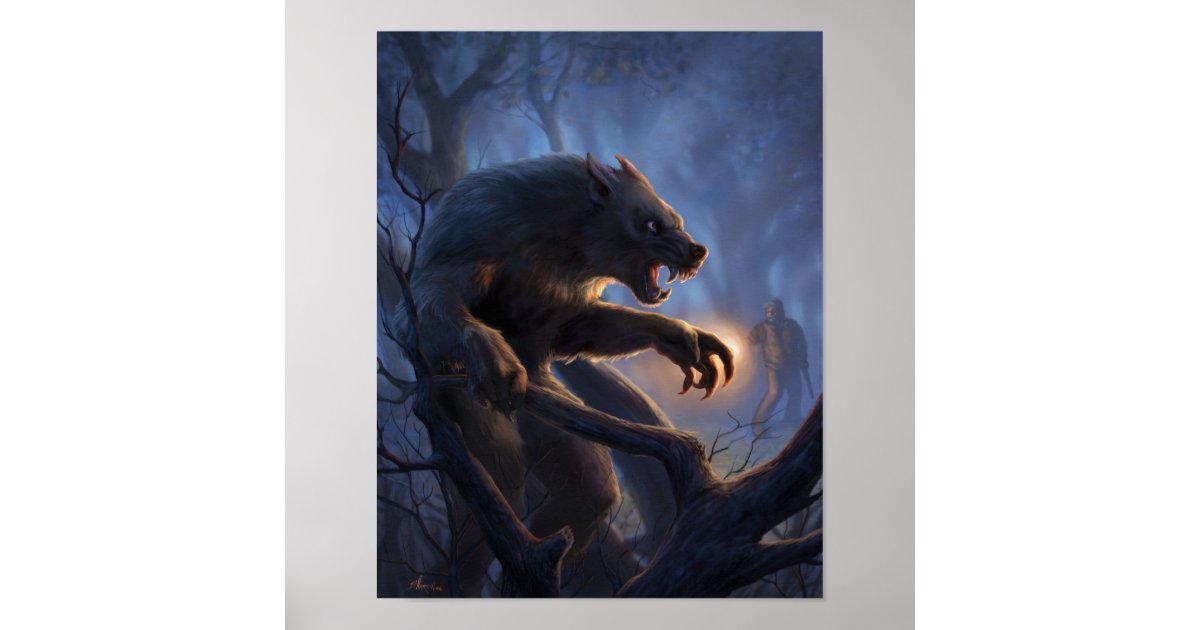 Dogman of Michigan Poster | Zazzle