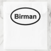 DogParticle Oval Car Sticker | Zazzle