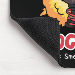 Dogpool Smells Like Trouble Mouse Pad | Zazzle