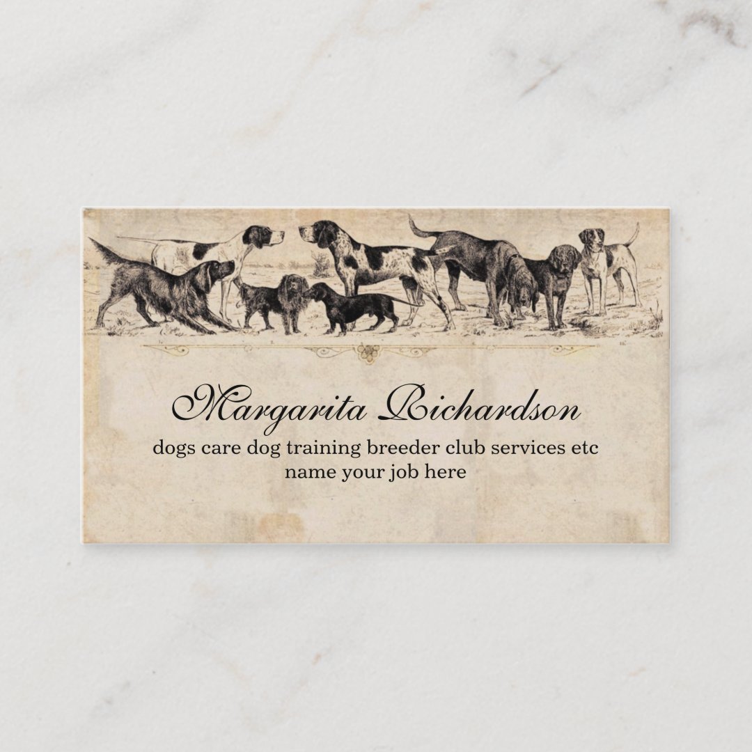 dogs business cards | Zazzle