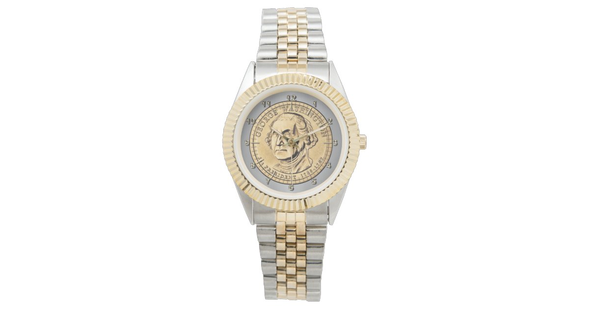 Dollar coin watch | Zazzle