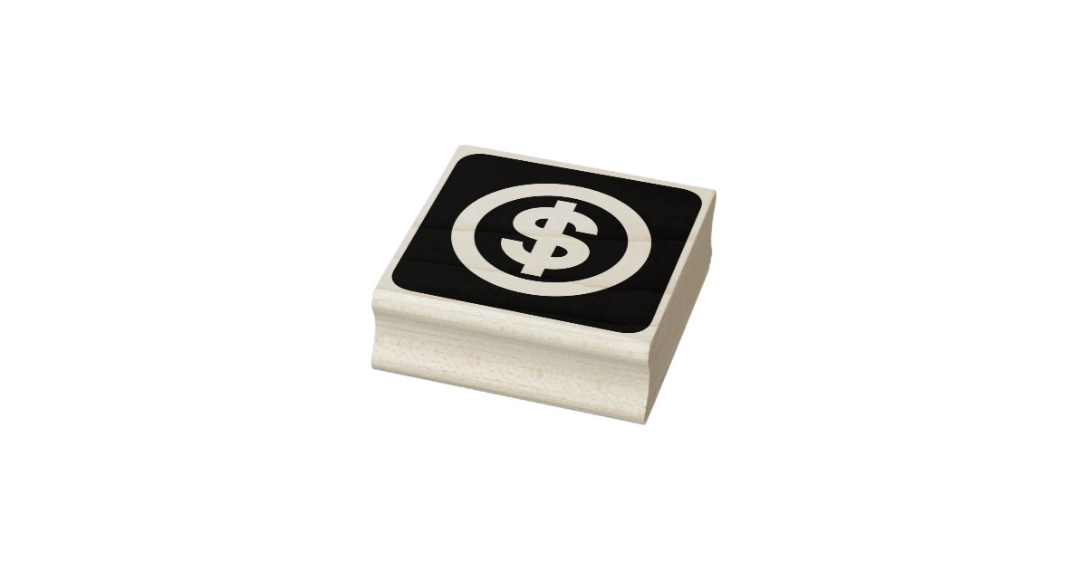 dollar sign art stamp | Zazzle