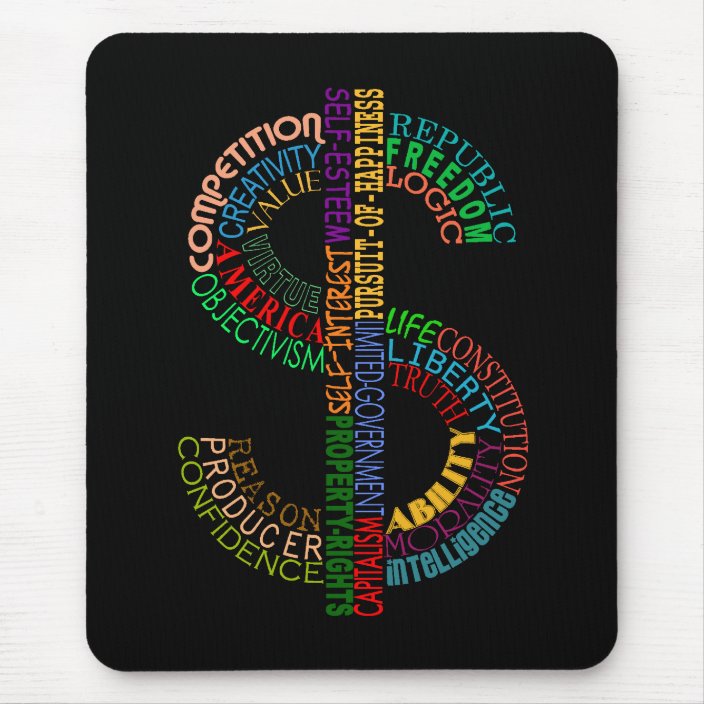 Dollar Sign mouse pad | Zazzle.com