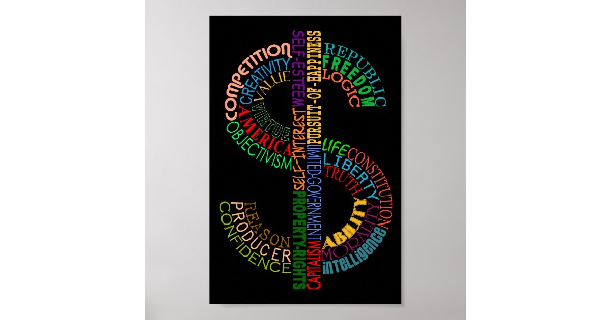 Dollar Sign Poster | Zazzle