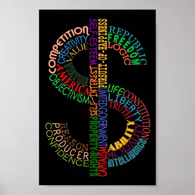 Dollar Sign Poster | Zazzle