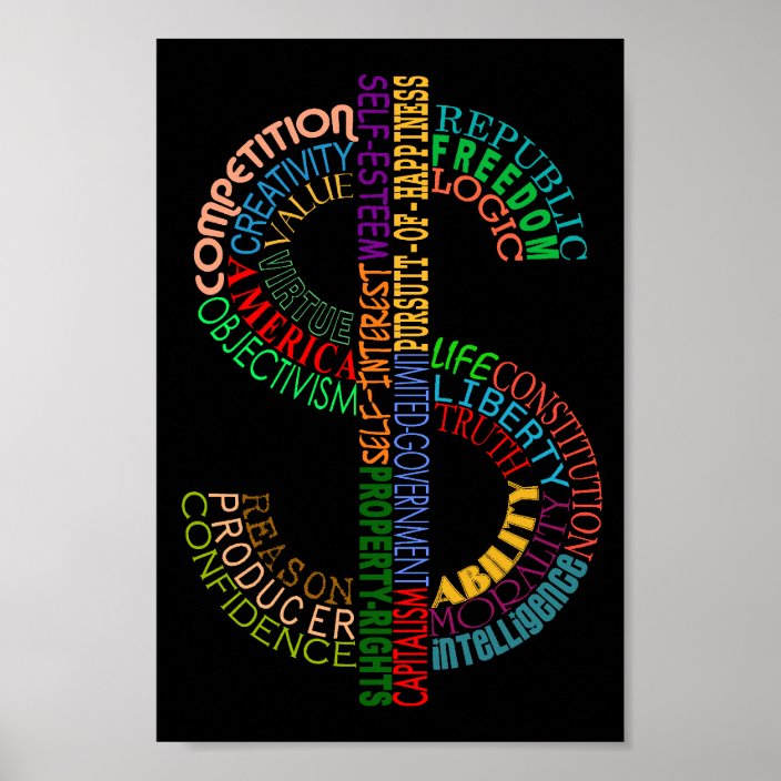 Dollar Sign Poster | Zazzle.com