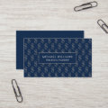Dollar Signs Pattern Financial Professional Business Card | Zazzle