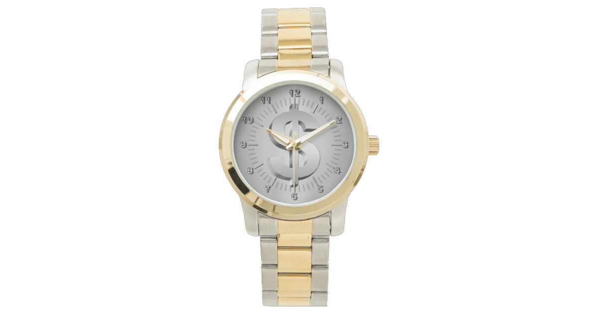 Dollar symbol watch | Zazzle