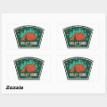 Dolly Sods Wilderness Camping Rectangular Sticker | Zazzle