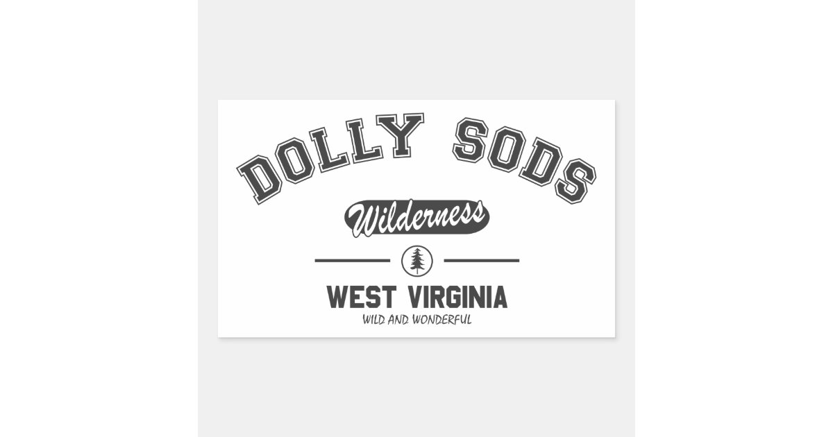 Dolly Sods Wilderness Rectangular Sticker | Zazzle