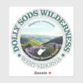 Dolly Sods Wilderness Sticker | Zazzle