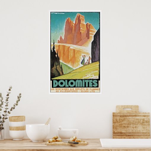 Dolomites Poster | Zazzle
