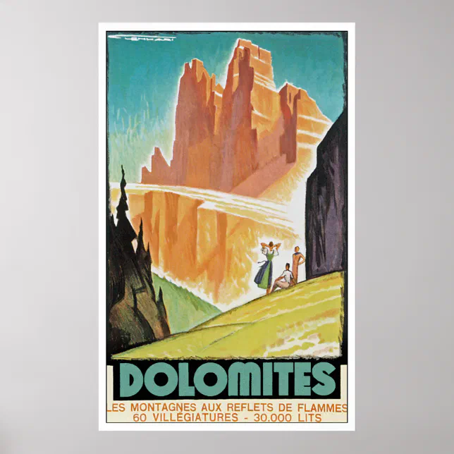 Dolomites Poster | Zazzle