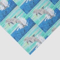 Dolphin Jumping Ocean Splash Tropical Sea Life Tissue Paper | Zazzle