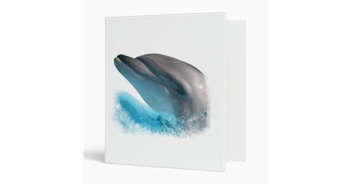 Dolphin nose ring binder | Zazzle