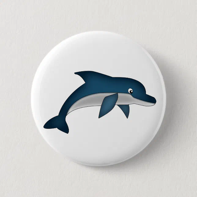 Dolphin Pin | Zazzle