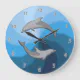 dolphins clock | Zazzle
