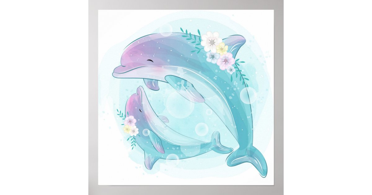 Dolphins Poster | Zazzle