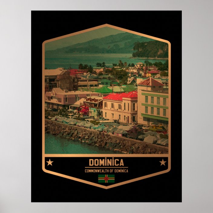 Dominica Poster | Zazzle.com