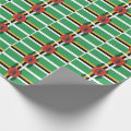 DOMINICA | Sisserou Parrot | DOMINICAN Flag Wrapping Paper | Zazzle