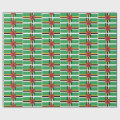 DOMINICA | Sisserou Parrot | DOMINICAN Flag Wrapping Paper | Zazzle