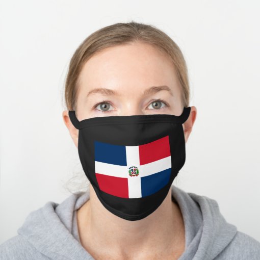 Dominican Flag Cotton Face Mask | Zazzle