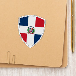 Dominican Flag, Flag of Dominican Republic Patch | Zazzle