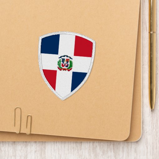 Dominican Flag, Flag of Dominican Republic Patch | Zazzle