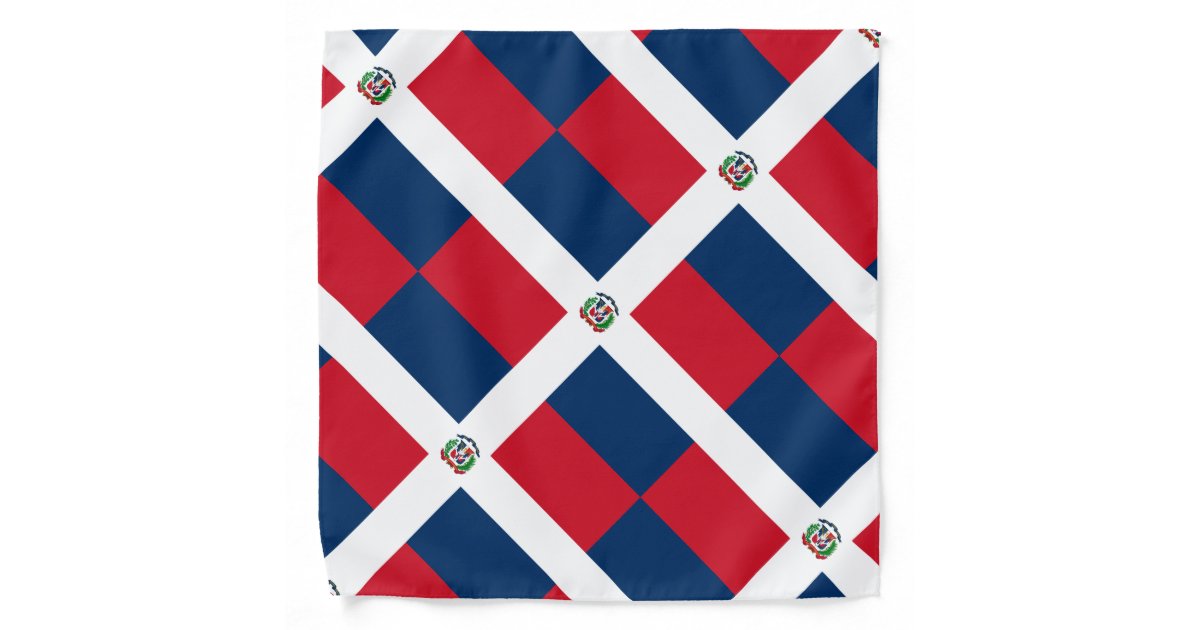 Dominican Republic Bandana | Zazzle