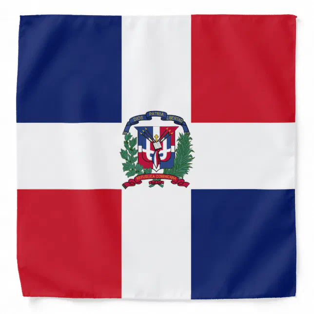 Dominican Republic Flag Bandana | Zazzle