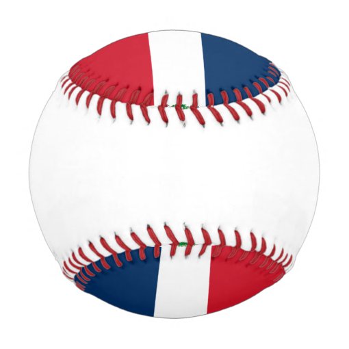 Dominican Republic flag Baseball | Zazzle