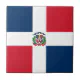 Dominican Republic Flag Ceramic Tile | Zazzle