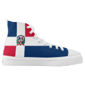 Dominican Republic Flag High-Top Sneakers | Zazzle